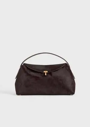 TOTEME T-lock Pony Hair Top Handle