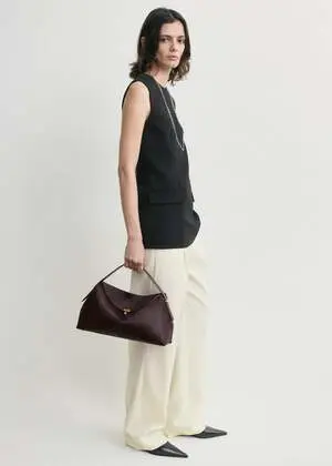 TOTEME T-lock Pony Hair Top Handle