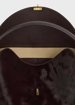 TOTEME T-lock Pony Hair Top Handle
