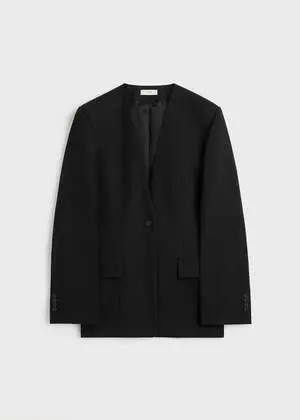 TOTEME Slouch Blazer - Black