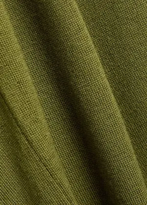 John Smedley Tapton Quarter-zip Merino Wool Jumper - Green