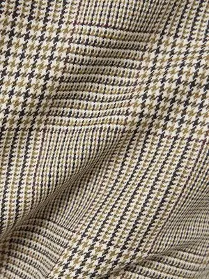 VIOLANTE NESSI Houndstooth Wool Tapered Pants