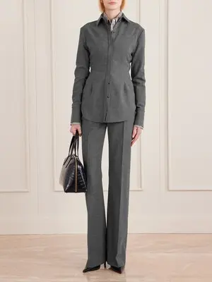 Tove Lora Woven Flared Trousers