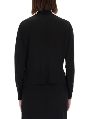 Versace Draped Collar Shirt