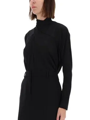 Versace Draped Collar Shirt