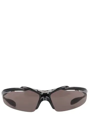 Balenciaga Turbo D-frame Sunglasses - Black