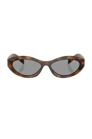 Prada Cat Eye Sunglasses - Juniper Tortoise
