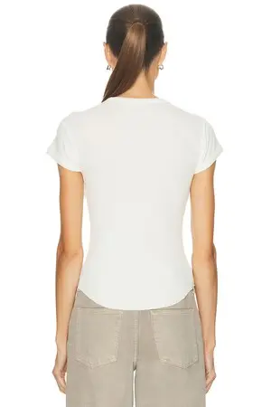 GRLFRND Scoop Hem Baby Tee