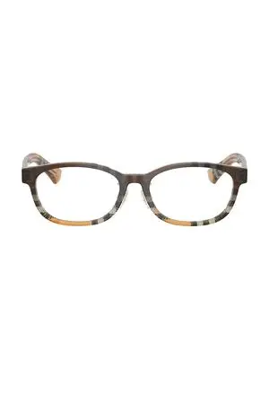 Burberry Rectangular Eyeglasses - Black
