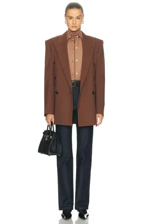 Renggli Cotton Silk Button Up Top - Amber
