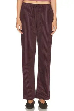 LESET Yoshi Stripe Classic Tie Pant
