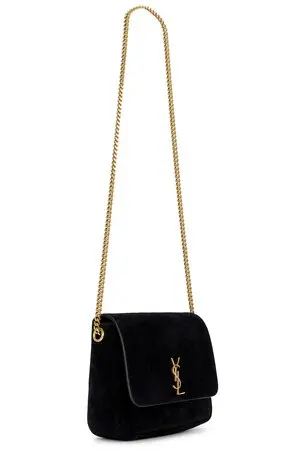 Saint Laurent Kate Supple Bag - Nero