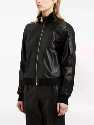 Palm Angels Zip-up Bomber Jacket