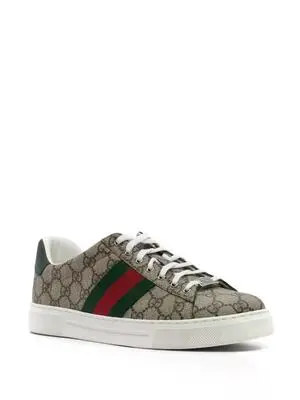 Gucci Ace Gg Supreme Canvas Sneakers