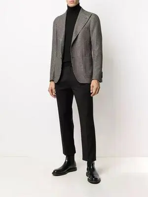 DRUMOHR Cashmere Roll Neck Jumper - Black