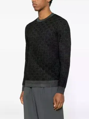DIKTAT Crew-neck Long Sleeve Sweater
