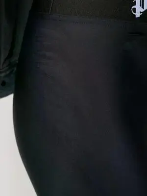 Palm Angels Logo-waistband Cropped Legging