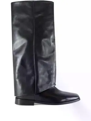 NOTABENE Lupe Square-toe Boots - Black