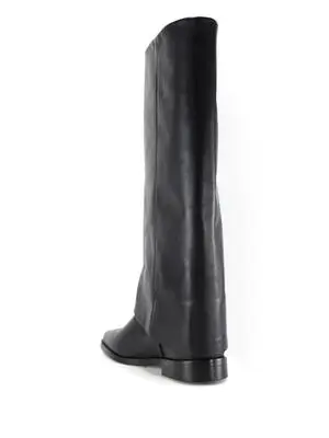 NOTABENE Lupe Square-toe Boots - Black