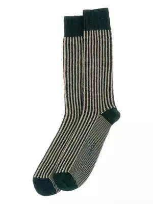 ANT45 Capri Striped Socks - Green