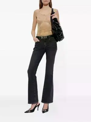 DIESEL® Lace Racerback Bodysuit - Neutrals
