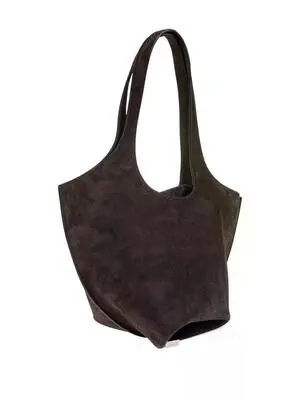 Attico La Scoop Medium Shoulder Bag - Brown