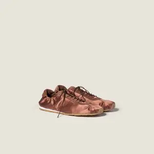 Miu Miu Women's Metallic Sneakers
