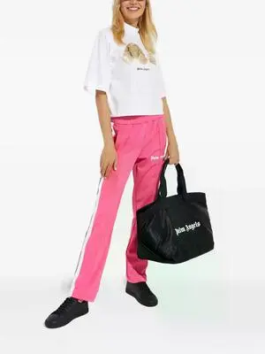 Palm Angels Bear-print Crop Top