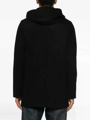 MANUEL RITZ Hooded Coat - Black
