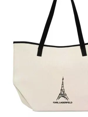 Karl Lagerfeld K/sketch Printed Tote Bag
