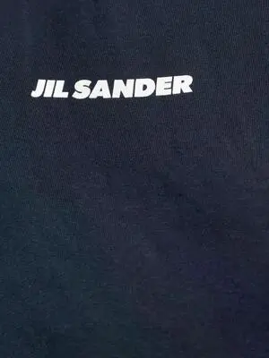 JIL SANDER Logo Print T-shirt - Blue
