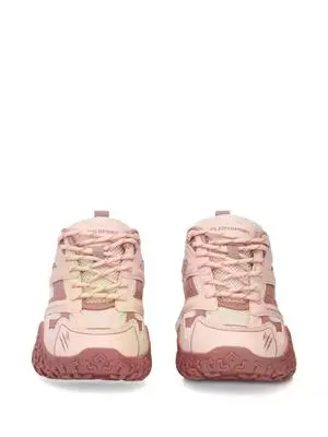 PLEIN SPORT Urban Sprinter Lettering Sneakers - Pink