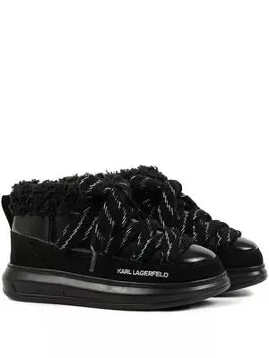 Karl Lagerfeld Kapri Kosi Ankle Boots - Black