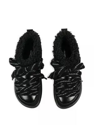 Karl Lagerfeld Kapri Kosi Ankle Boots - Black