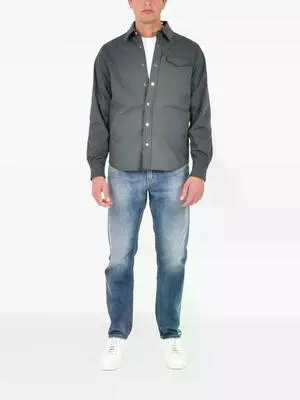 DRUMOHR Front-pocket Overshirt - Grey