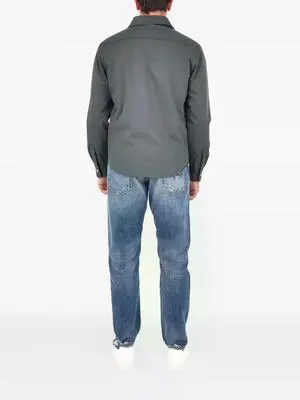 DRUMOHR Front-pocket Overshirt - Grey