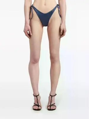 Palm Angels Metallic Bikini Bottoms