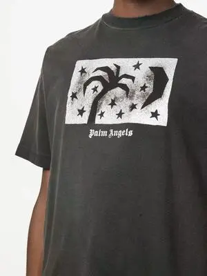 Palm Angels Graphic-print Crew-neck T-shirt