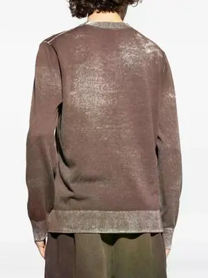 DIESEL® Logo-embroidered Sweater