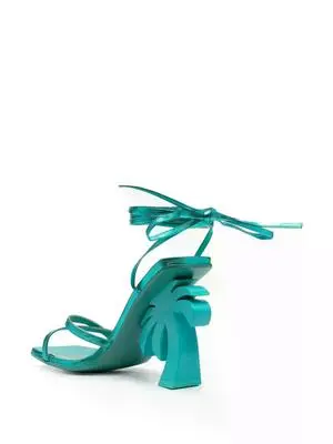 Palm Angels Palm Beach 95mm Leather Sandals