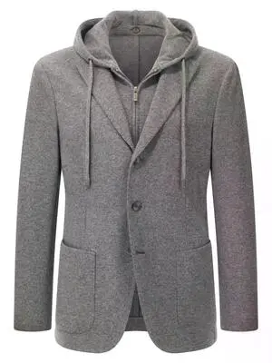 Boggi Milano Madison Hooded Blazer