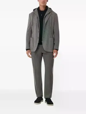 Boggi Milano Madison Hooded Blazer