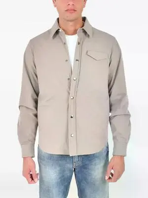 DRUMOHR Front-pocket Overshirt - Neutrals