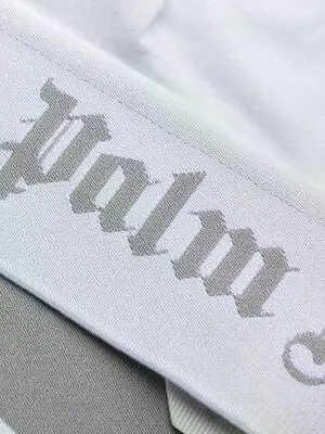 Palm Angels Logo-trim Triangle Bra