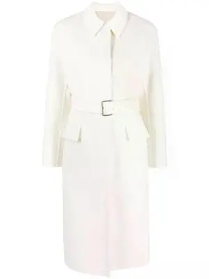 Brunello Cucinelli Single-breasted Belted Coat