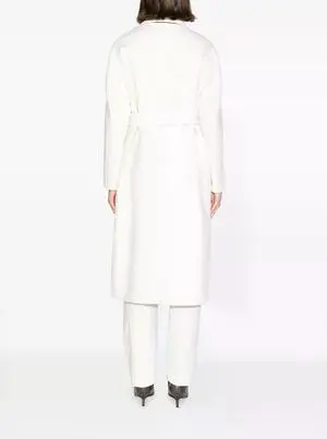 Brunello Cucinelli Single-breasted Belted Coat