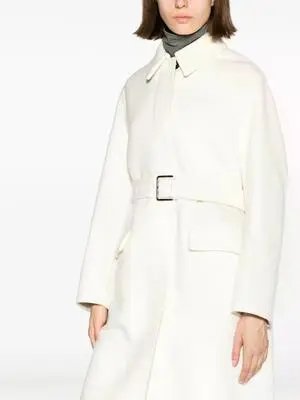 Brunello Cucinelli Single-breasted Belted Coat