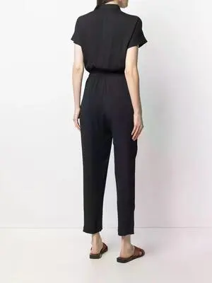 Fabiana Filippi Elasticated Short-sleeve Jumpsuit