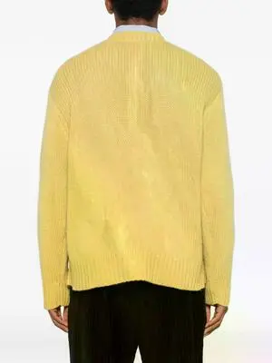 Le Kasha Ribbed Knit Crew Neck Sweater