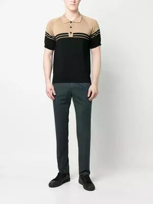 PT TORINO Slim-cut Chino Trousers - Blue